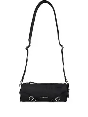 Givenchy Voyou Roller Logo Shoulder Bag - Black