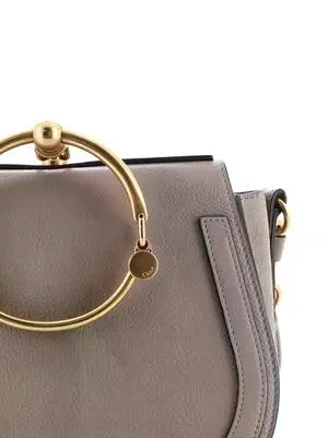 Chloé Nile Leather Medium Crossbody Bag - Neutrals