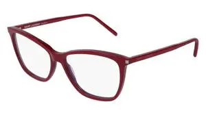 Saint Laurent Optical Glasses - Red Red Transparent