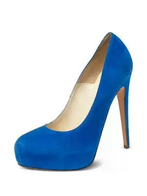 Brian Atwood 140mm Suede Heeled Pumps