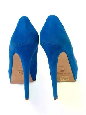 Brian Atwood 140mm Suede Heeled Pumps