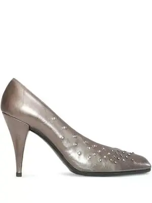 Vintage 100mm Metallic Pumps