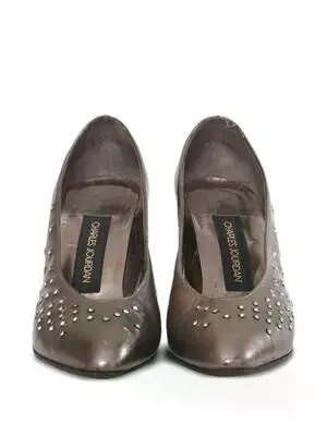 Vintage 100mm Metallic Pumps