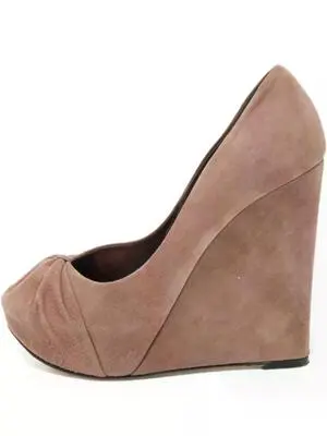 GINA 130mm Suede Pumps
