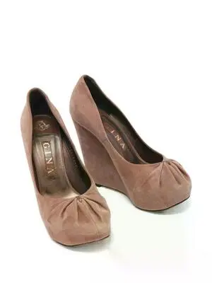 GINA 130mm Suede Pumps