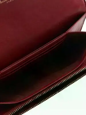 Dior 2017 Dioraddict Wristlet Clutch Bag - Red