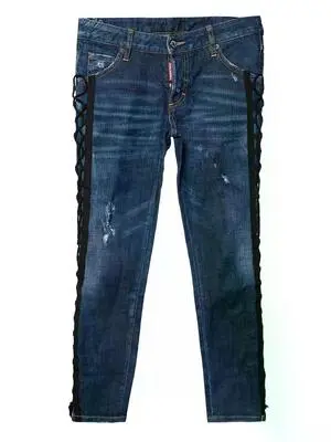 Dsquared2 Lace-detail Jeans
