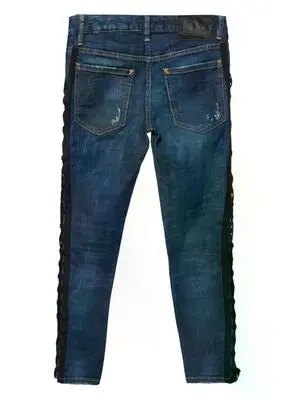 Dsquared2 Lace-detail Jeans