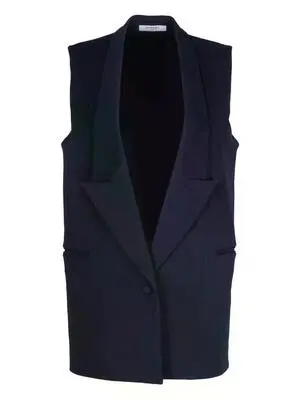 Notched Lapel Vests For Women