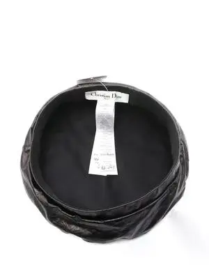 Dior 2020s Leather Beret