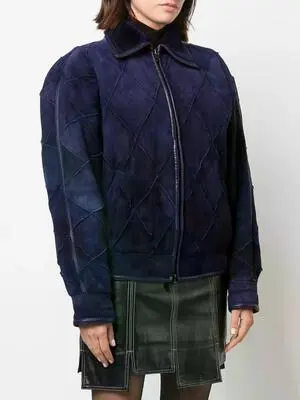A.N.G.E.L.O. VINTAGE CULT 1980s Diamond-quilted Zip-up Jacket