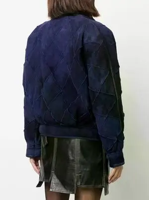 A.N.G.E.L.O. VINTAGE CULT 1980s Diamond-quilted Zip-up Jacket