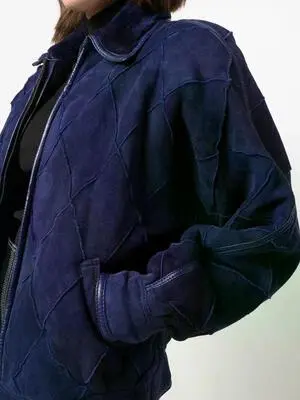 A.N.G.E.L.O. VINTAGE CULT 1980s Diamond-quilted Zip-up Jacket