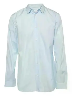 MAISON MARGIELA Cotton Shirt - Blue