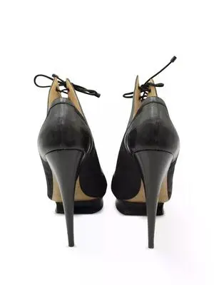 NICHOLAS KIRKWOOD 130mm Pony-hair Caged Sandals