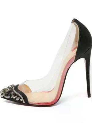 CHRISTIAN LOUBOUTIN 115mm Bollywood Boulevard Embellished Pumps - Black