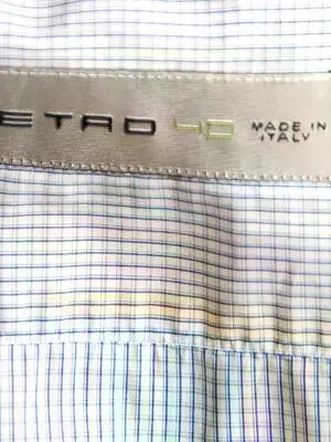 Etro Check Cotton Shirt