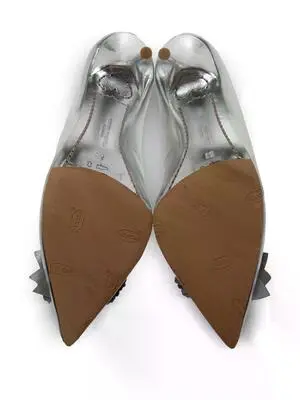 SOPHIA WEBSTER 100mm Lilico Metallic Pumps