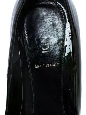 Fendi Patent Leather Ff Logo Stiletto Pumps