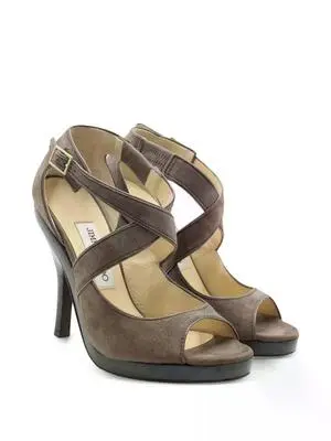 JIMMY CHOO Heeled Suede Sandals