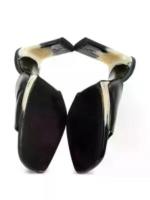 Casadei 110mm Leather Heeled Sandals