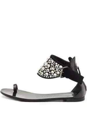 Women's Crystal Flat Sandals