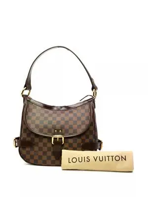 LOUIS VUITTON 2006 Damier Ebene Highbury Shoulder Bag - Brown