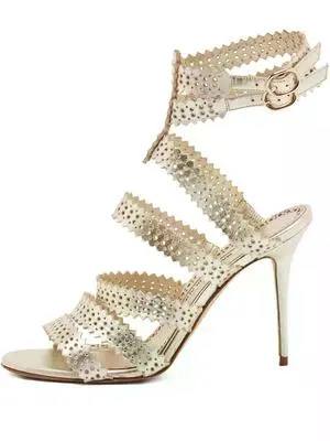 MANOLO BLAHNIK 110mm Cut-Out Sandals