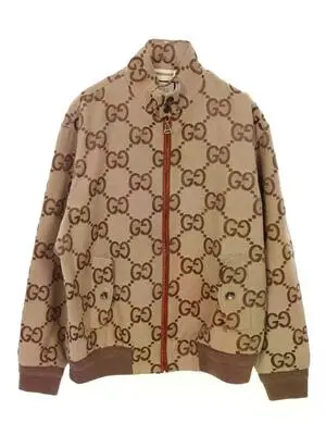 Gucci 2010s Jumbo Gg Jacket - Neutrals