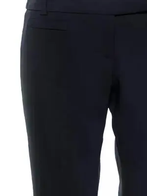 Emporio Armani Tapered Wool-blend Trousers