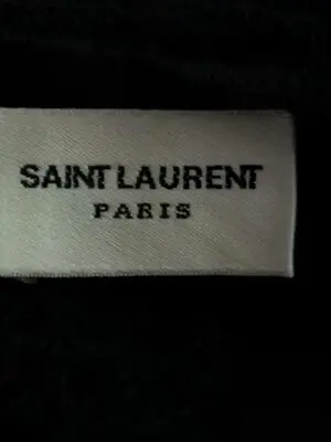 Saint Laurent Mesh Knit Mini Dress