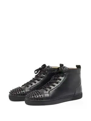 CHRISTIAN LOUBOUTIN Studded Leather Sneakers