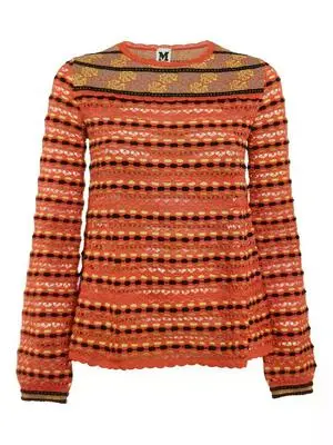 Pointelle-knitted T-shirts