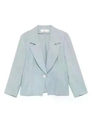 Givenchy 1990s Check-pattern Blazer