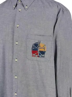 Iceberg Embroidered-logo Shirt