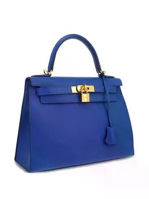 Hermès Kelly 28 Handbag - Blue