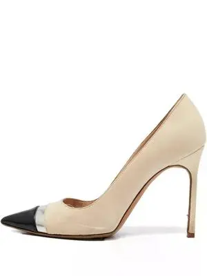 Manolo Blahnik Leather Pumps