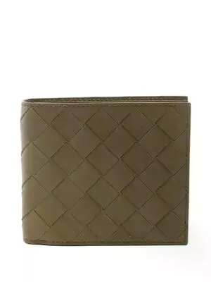 Bottega Veneta 2021 Intrecciato Leather Wallet - Green