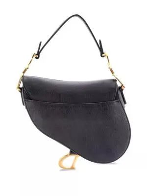 Dior Saddle Mini Shoulder Bag - Black