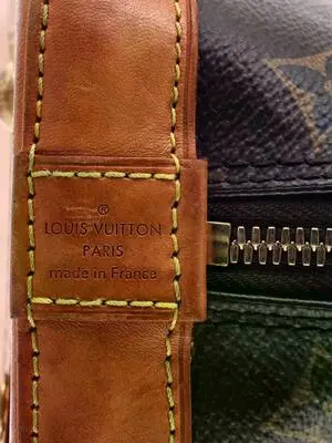 LOUIS VUITTON Alma Handbag Monogram Canvas Bb Crossbody Bag - Brown