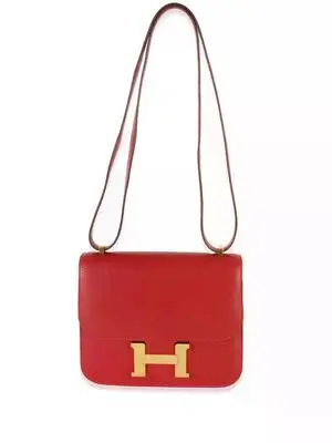 Hermès Constance 18 Shoulder Bag - Red