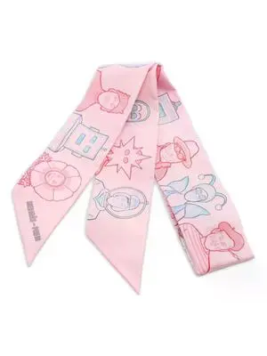 Hermès 2020s Dress Code Scarf - Pink