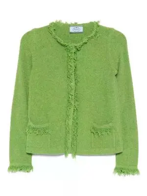 Prada Fine Knit Cardigans For Women