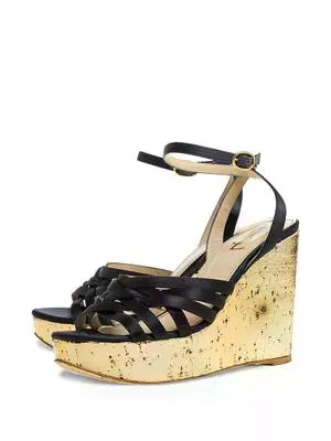 Saint Laurent 105mm Leather Sandals