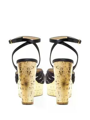Saint Laurent 105mm Leather Sandals