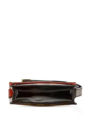 LOUIS VUITTON 2001 Damier Ebene Portobello Crossbody Bag - Brown