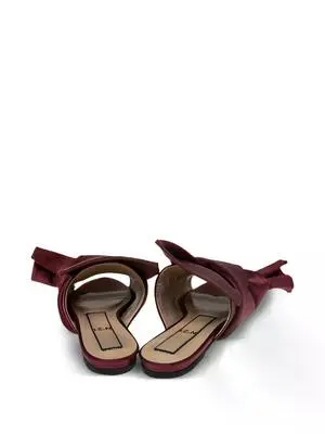 N°21 Satin Flat Sandals