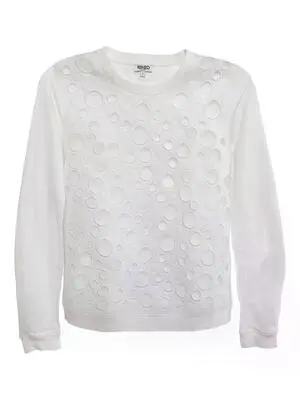 Kenzo Cotton Cut-out Sweatshirt