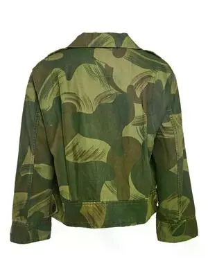 Zadig&Voltaire 1997 Camouflage Linen Jacket