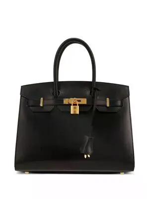 Hermès Birkin 30 Leather Tote - Black
